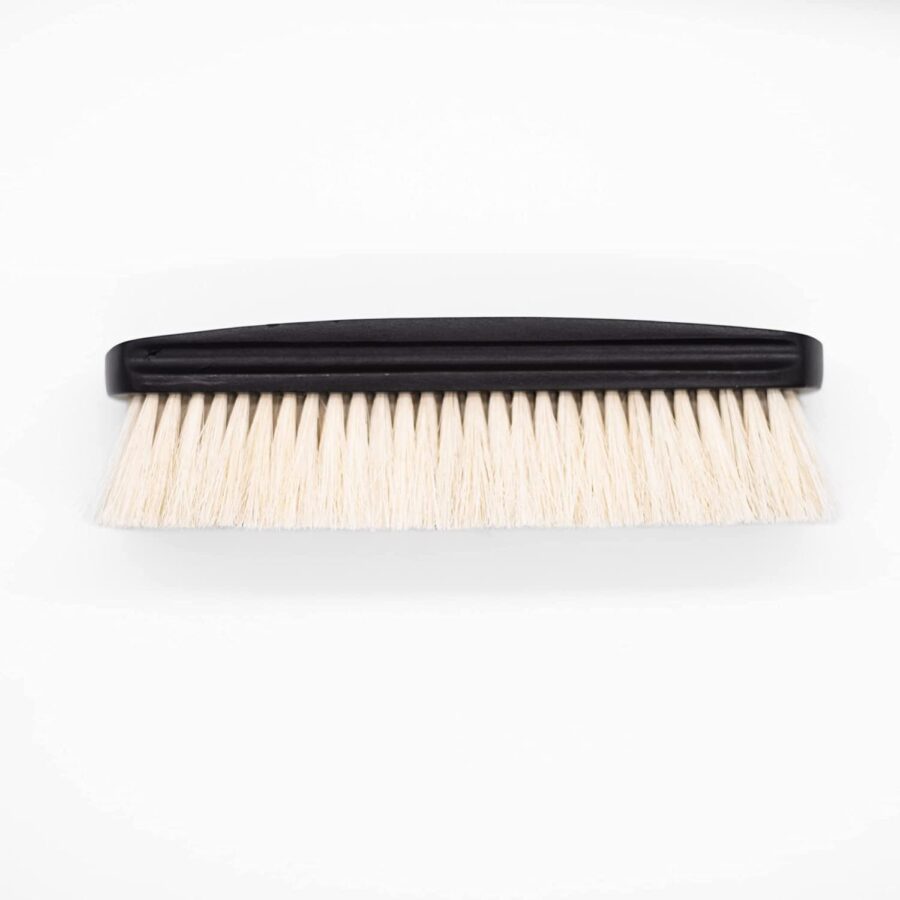 Shoe Brush- 100% Horsehair Shoe Brush for Leather, Shoes, Boots- Large ...
